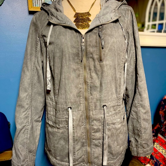 Empyre | Jackets & Coats | Empyre Clothing Grey Distressed Washed ...